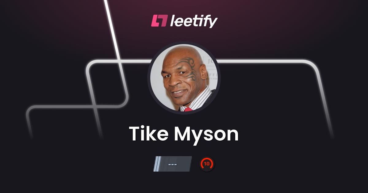 Tike Myson - Leetify
