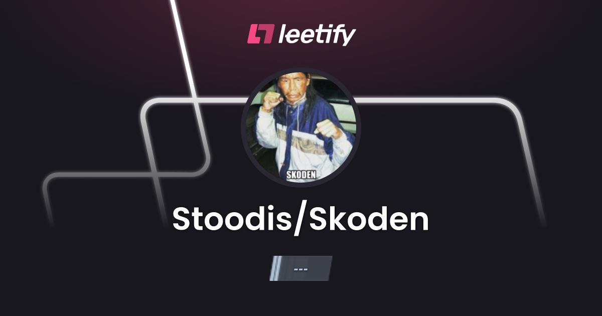 Stoodis/Skoden - Leetify