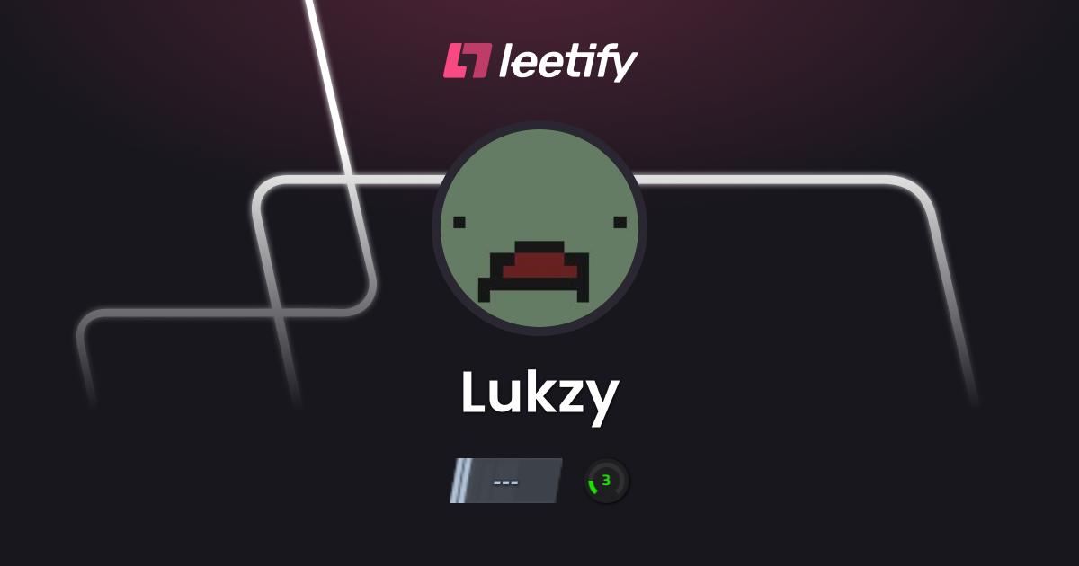 Lukzy - CS2 stats and player profile - Leetify
