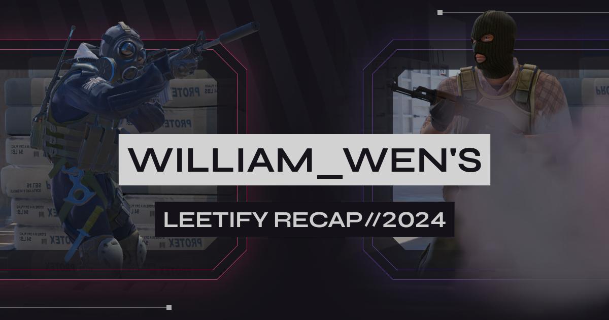 William_Wen's 2024 Leetify Recap – Leetify
